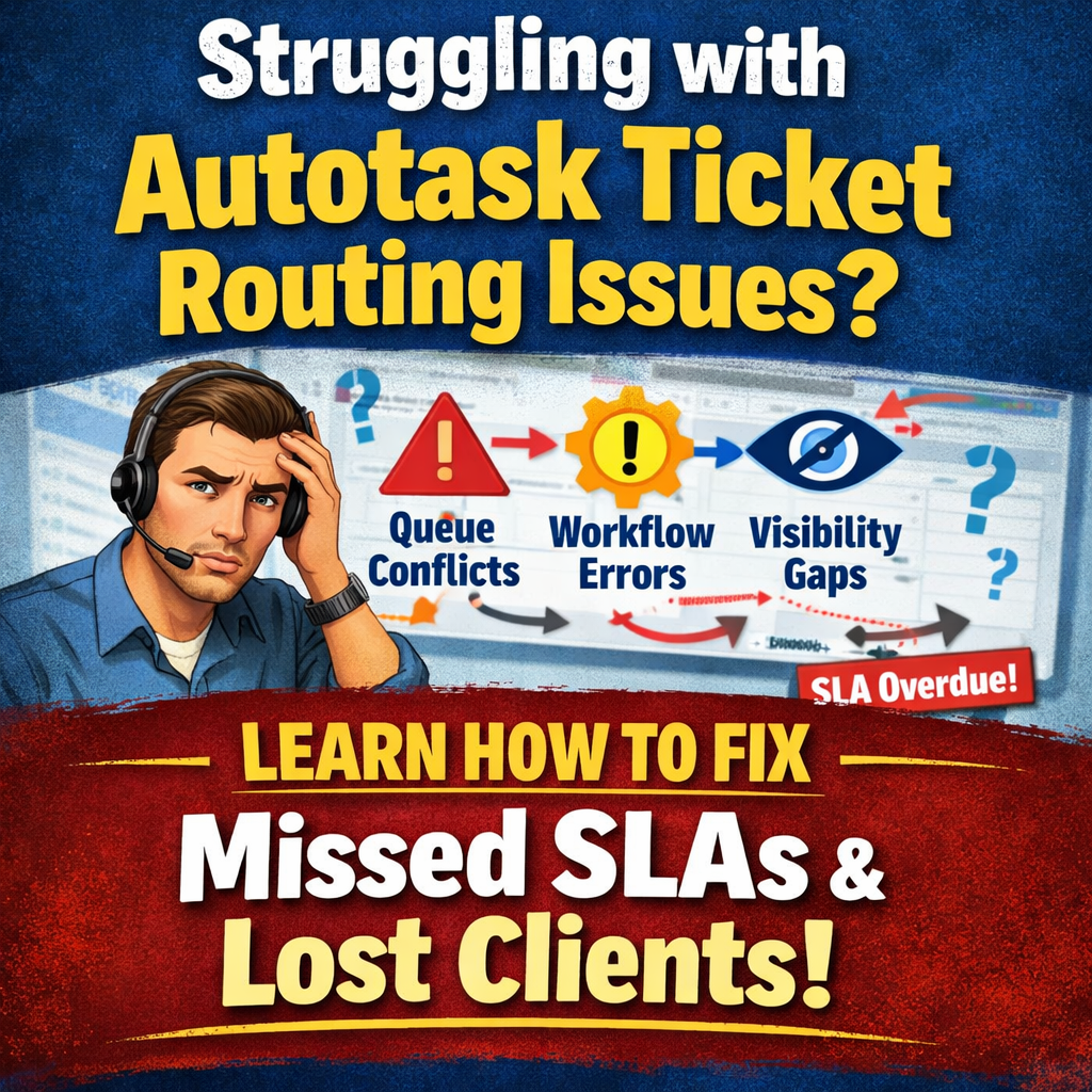 The MSP Dispatcher's Guide to Fixing Autotask Ticket Routing Issues