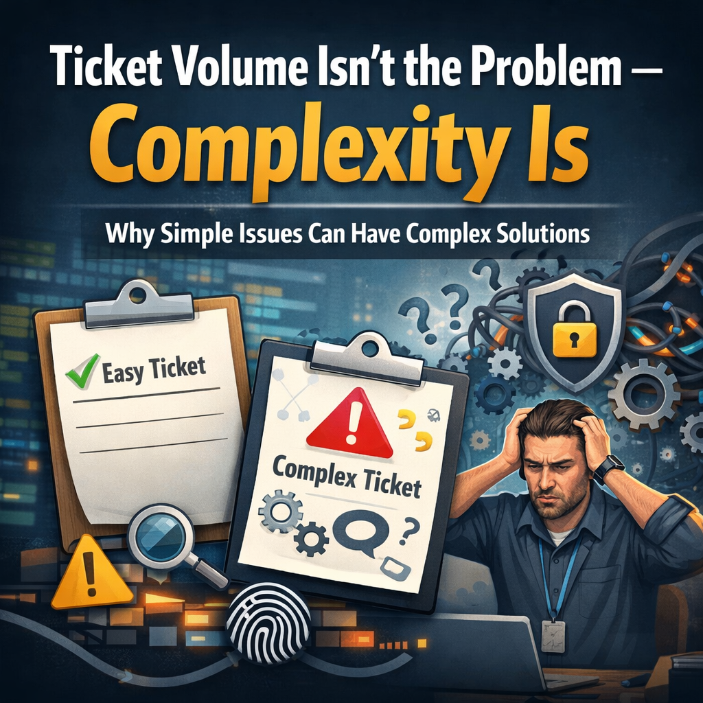 Ticket Volume Isn’t the Problem - Complexity Is