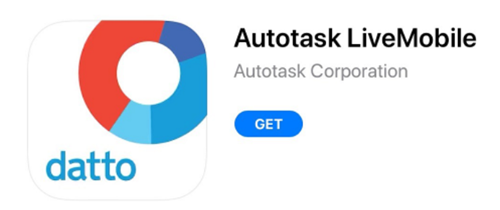 Autotask LiveMobile for iOS and Android